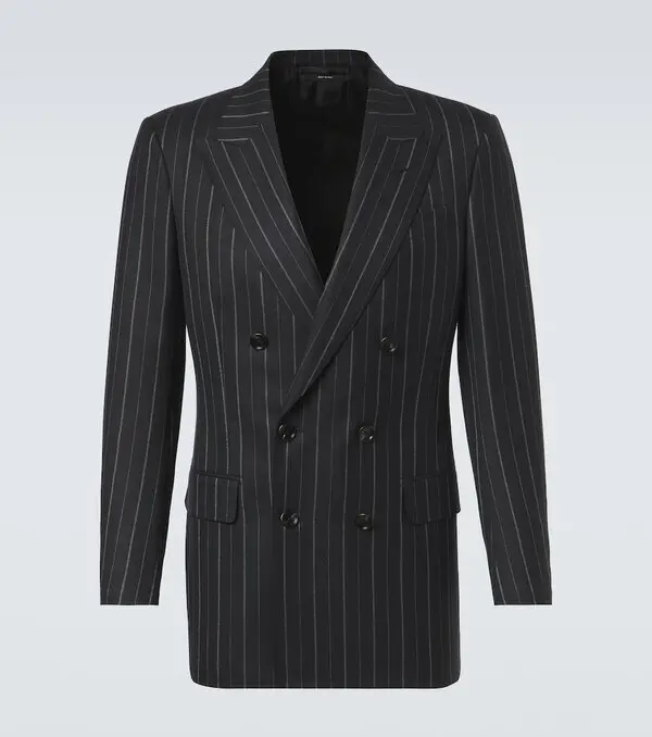 TOM FORD Striped Wool Blazer
