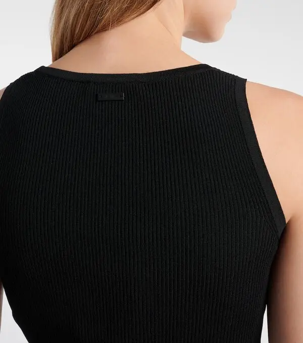Max Mara Ribbed Knit Tank Top