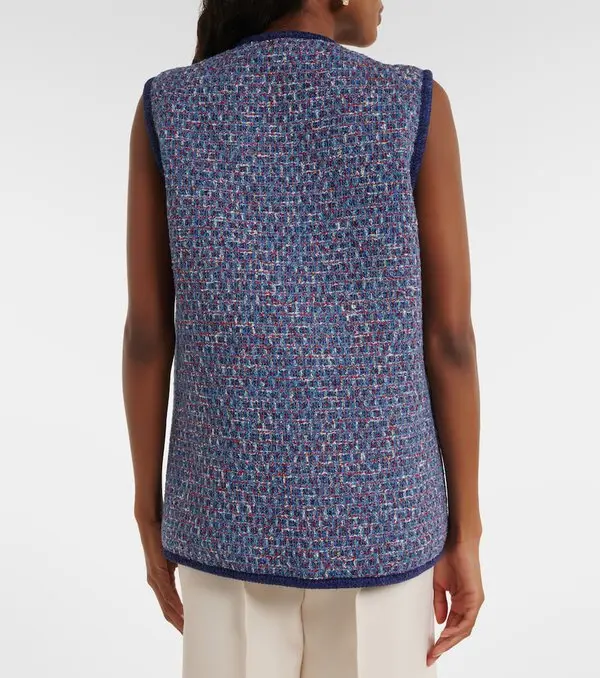 Valentino Garavani Tweed Vest