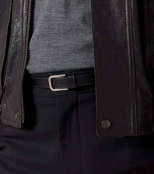 Saint Laurent Leather Belt