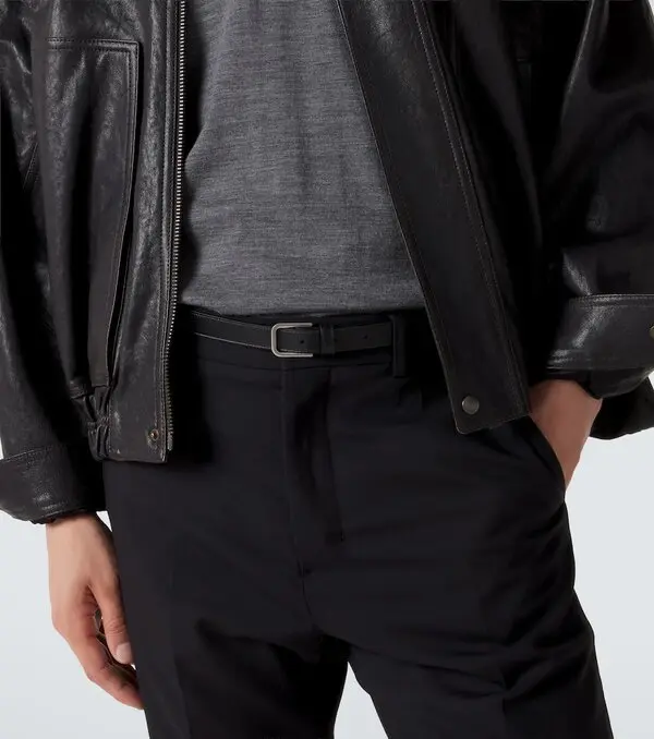 Saint Laurent Leather Belt