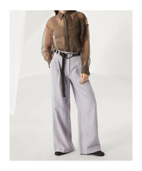 Brunello Cucinelli Wide Smart Pleat Detailed Trousers