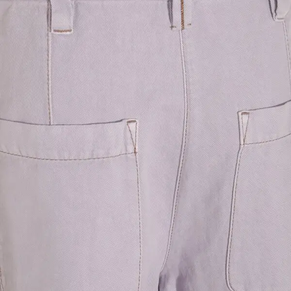 Brunello Cucinelli Wide Leg Pleated Trousers