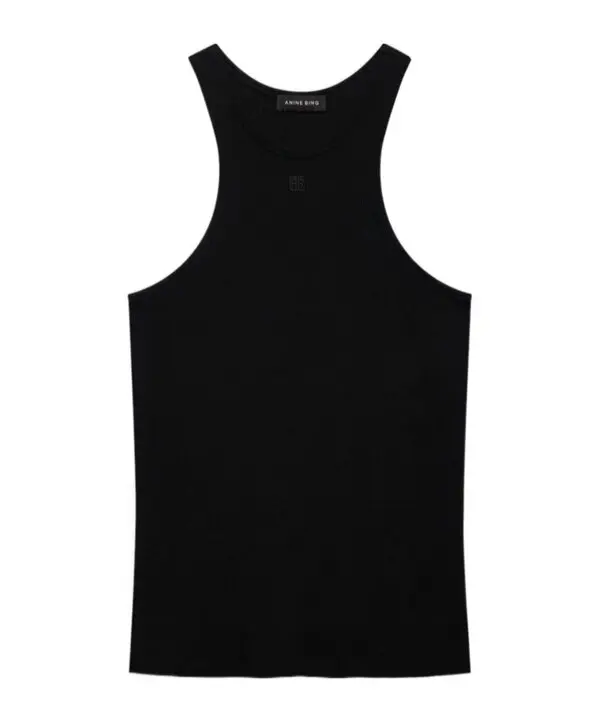 ANINE BING Ribbed Tank Top