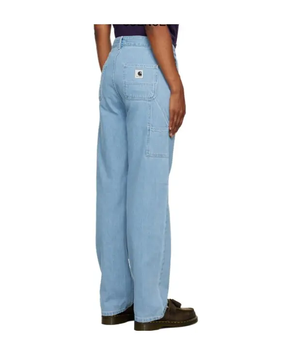 Carhartt Work In Progress High-waist Straight-leg Jeans - Blue