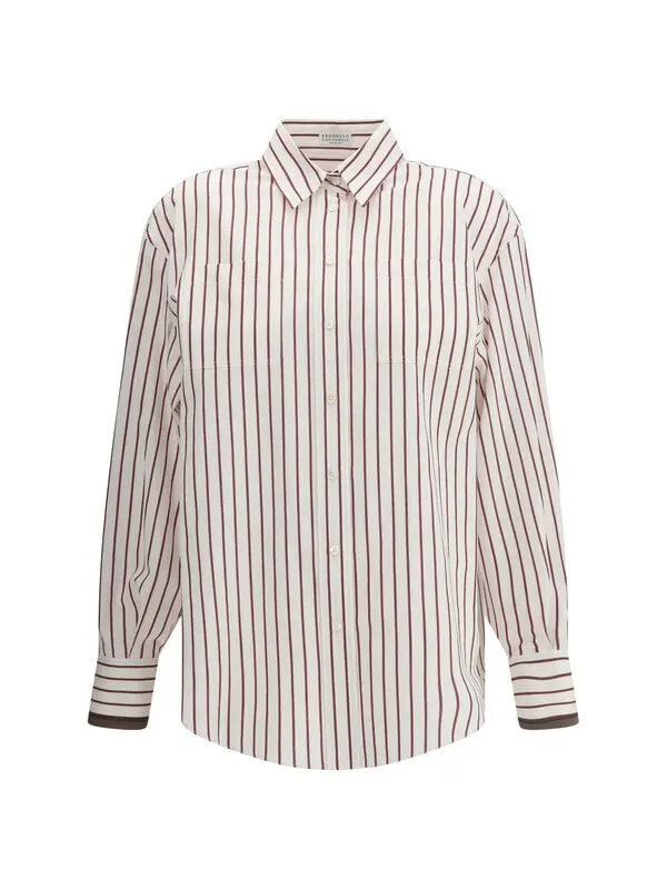 Brunello Cucinelli Striped Button-down Shirt
