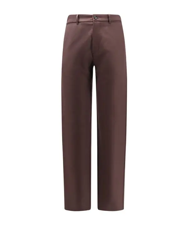 Loro Piana Straight Leg Trousers - Brown