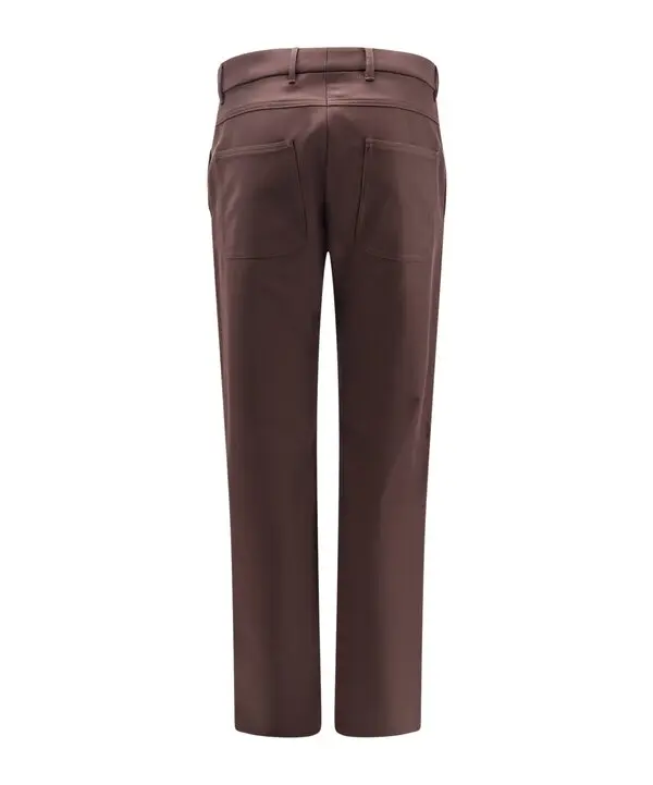 Loro Piana Straight Leg Trousers - Brown