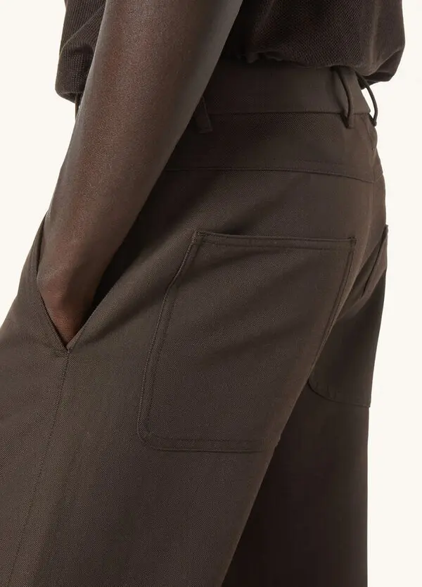 Loro Piana Straight Leg Trousers - Brown