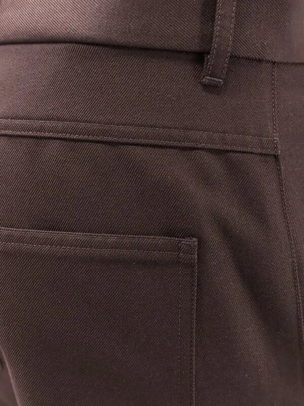 Loro Piana Straight Leg Trousers - Brown