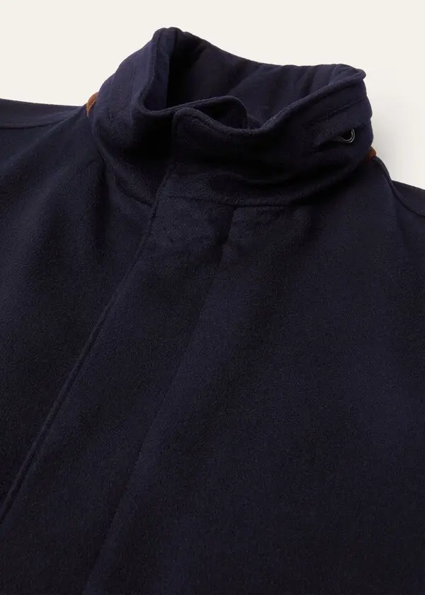 Loro Piana High-neck Long Sleeved Jacket