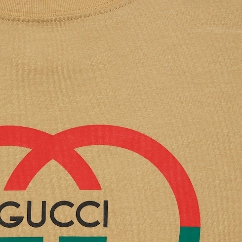 Gucci Cotton Jersey Printed T-shirt - Brown