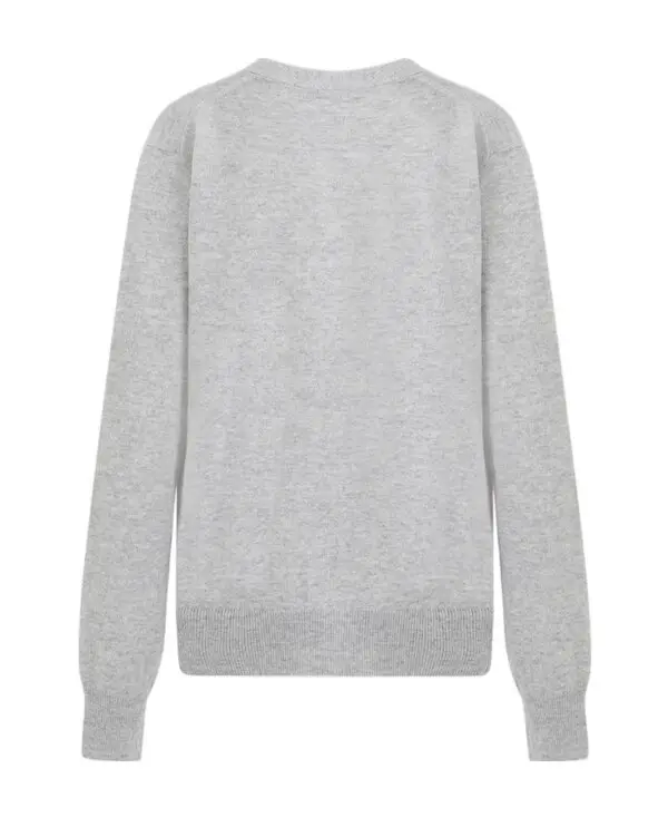 Acne Studios Face Logo Patch V-neck Cardigan