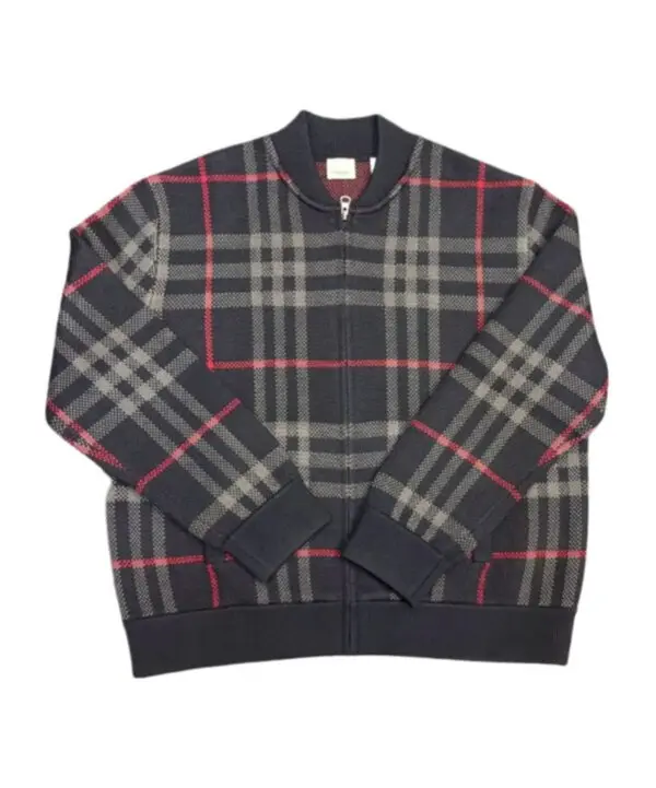 Burberry Check Cardigan