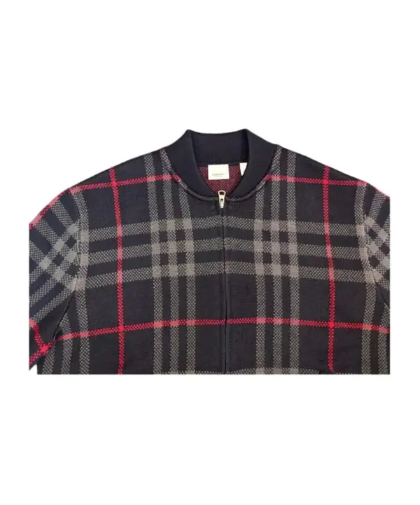 Burberry Check Cardigan