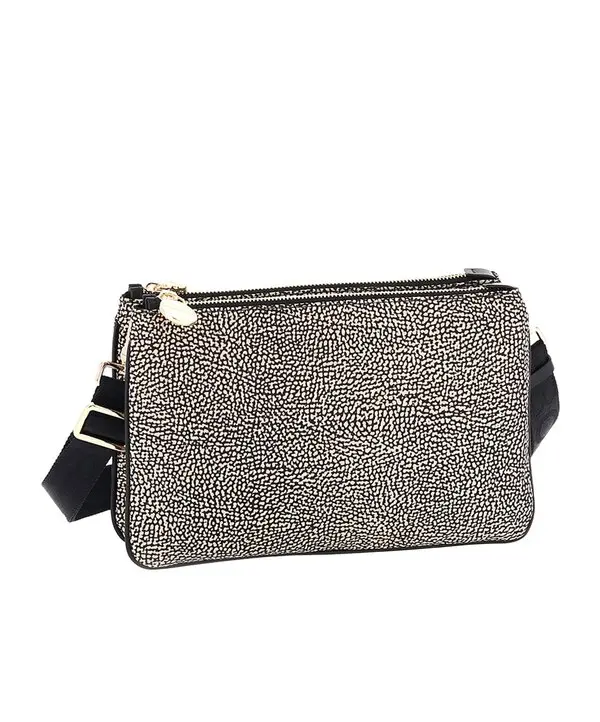 Borbonese Zipped Small Crossbody Bag
