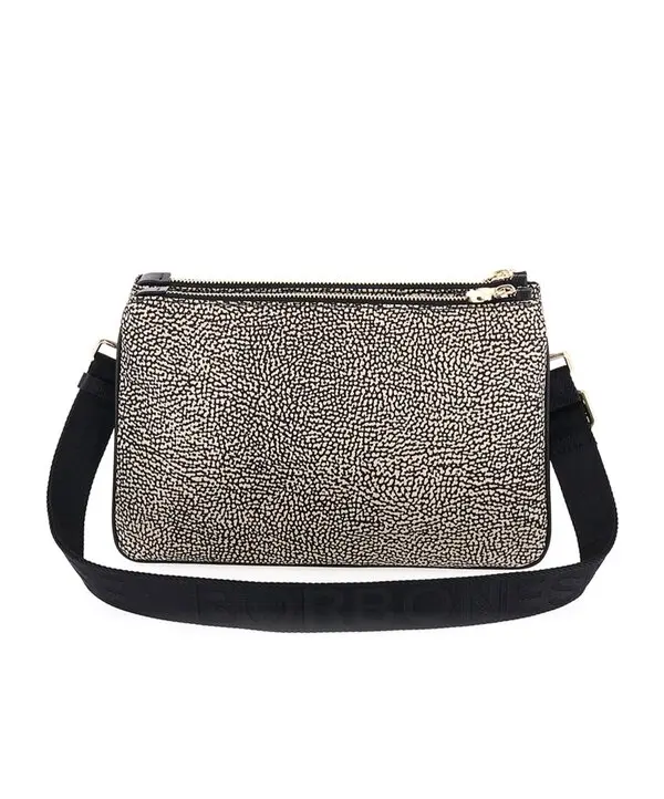 Borbonese Zipped Small Crossbody Bag