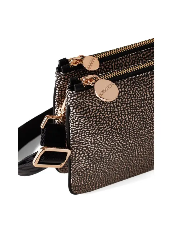 Borbonese Zipped Small Crossbody Bag