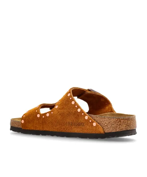 BIRKENSTOCK Arizona Studded Flat Sandals