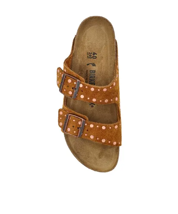 BIRKENSTOCK Arizona Studded Flat Sandals