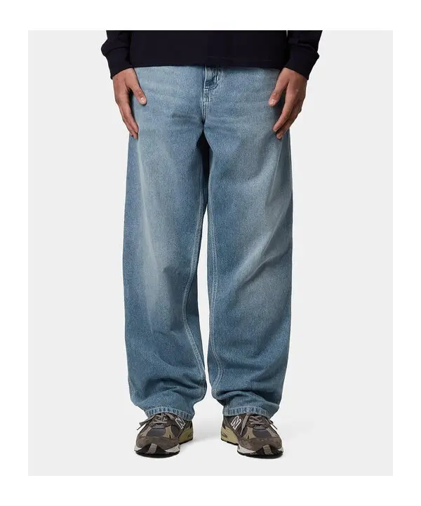 Carhartt Work In Progress Straight Leg Jeans - Blue
