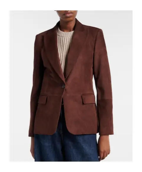 Brunello Cucinelli Suede Blazer