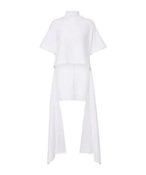 Alaïa Cotton-blend Jersey T-shirt