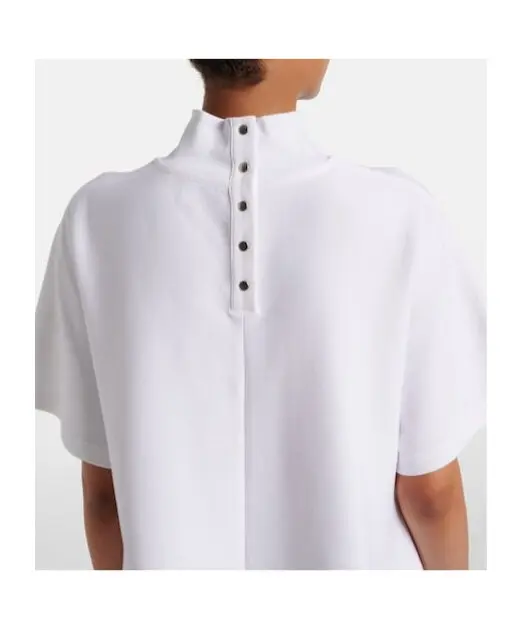 Alaïa Cotton-blend Jersey T-shirt