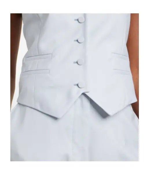 Gabriela Hearst Coleridge Wool And Silk Vest
