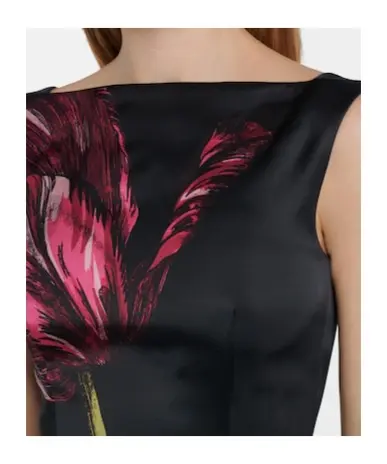 Erdem Floral Duchess Satin Gown