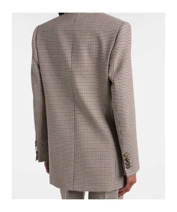 Etro Double-breasted Wool-blend Blazer