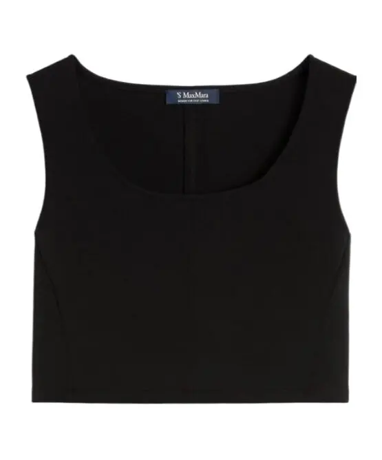 Max Mara Sleeveless Top - Black