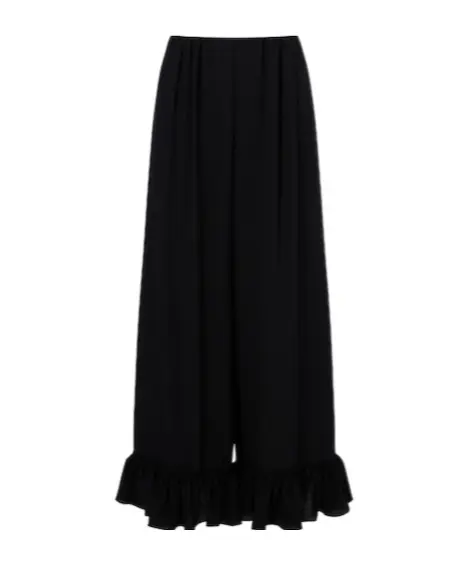 Chloé Silk Crêpe De Chine Wide-leg Pants