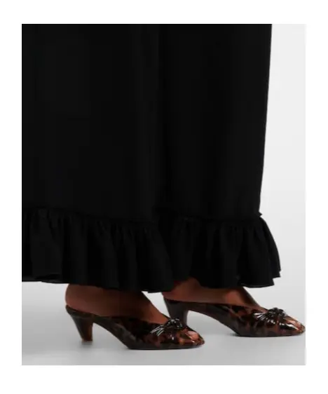 Chloé Silk Crêpe De Chine Wide-leg Pants