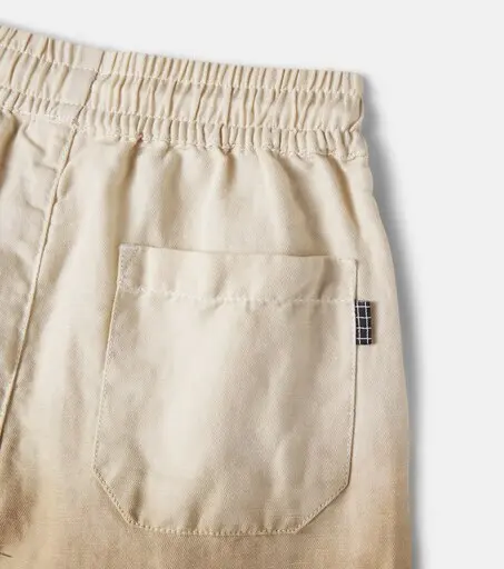 MOLO Amal Ombré Linen And Cotton Shorts