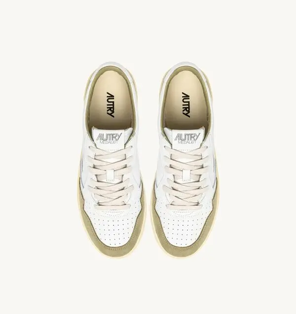 AUTRY Medalist Panelled Leather Sneakers