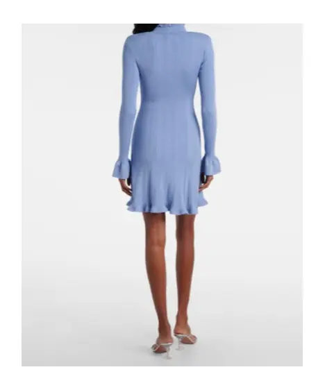 SELF-PORTRAIT Ruffled Minidress