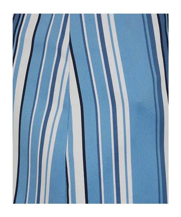 THE FRANKIE SHOP Striped Midi Skirt