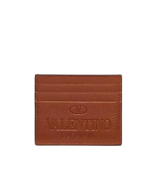 Valentino Garavani Logo Debossed Cardholder