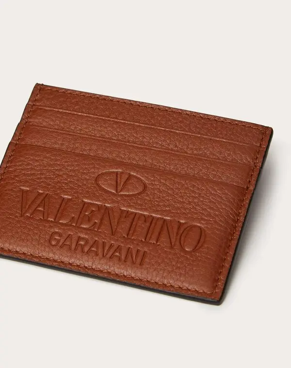 Valentino Garavani Logo Debossed Cardholder