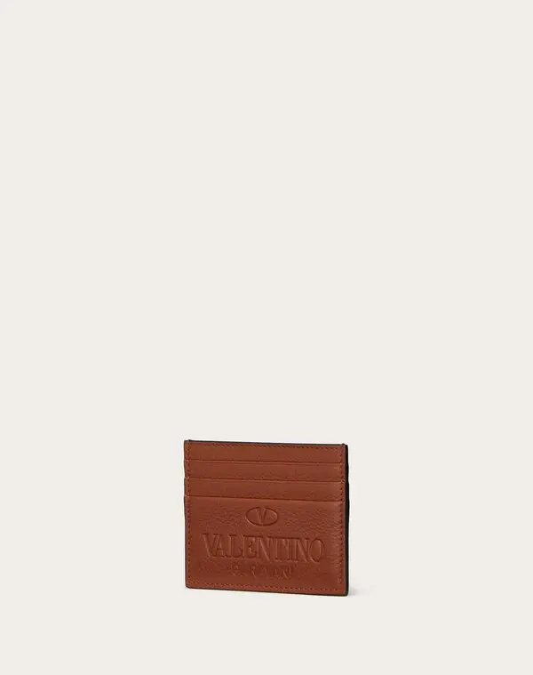 Valentino Garavani Logo Debossed Cardholder