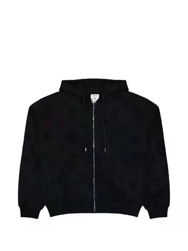 Casablanca Appliqué Monogram Hoodie