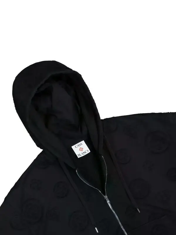 Casablanca Appliqué Monogram Hoodie