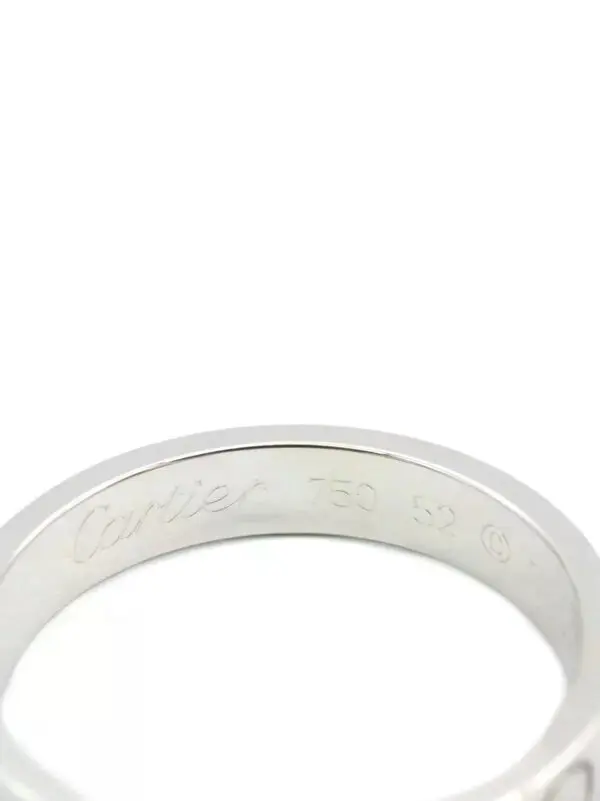 Cartier 18k White Gold Love Ring