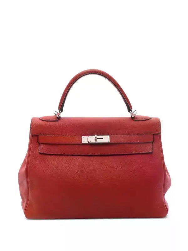 Hermès Kelly 32 Two-way Handbag - Red