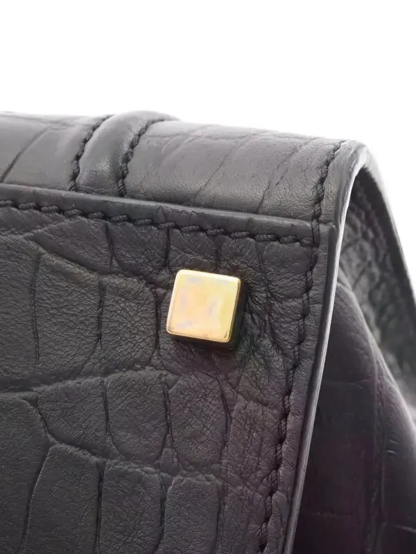 Celine Luggage Phantom Tote Bag - Black