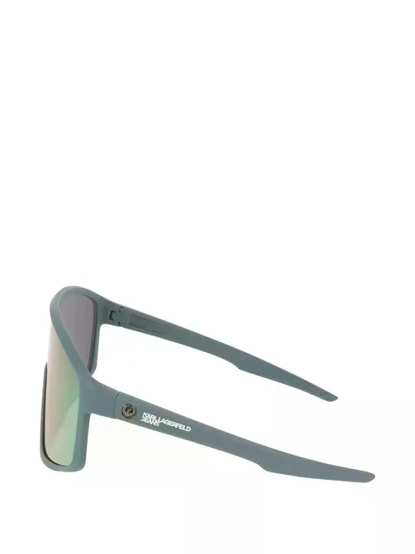 Karl Lagerfeld Geometric Frame Sunglasses