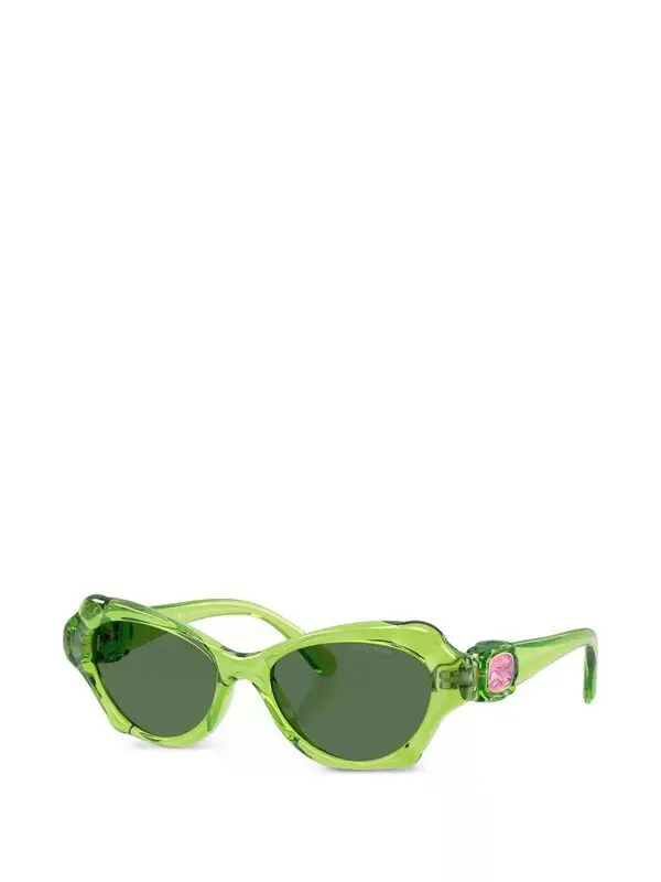 SWAROVSKI Oval Frame Sunglasses