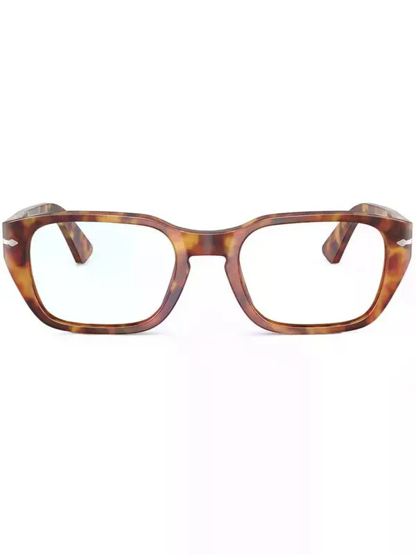 Persol Rectangle-frame Glasses - Brown