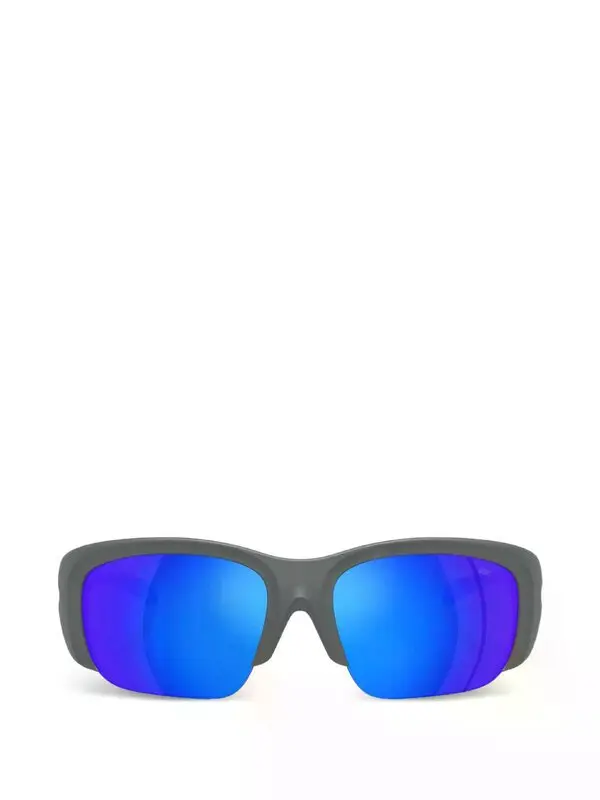 DIESEL® Rectangle Frame Sunglasses